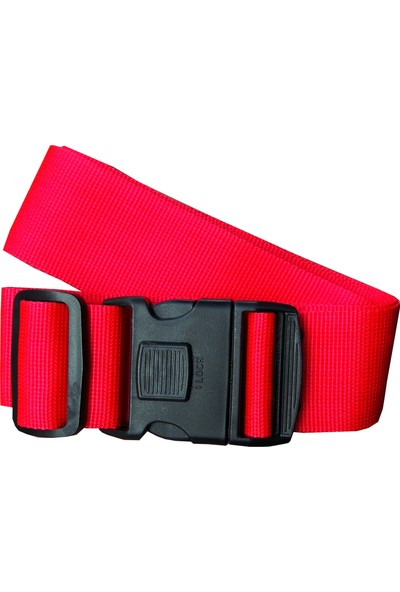 Kemer Dünyası Özel Uzun Boy Valiz - Bavul - Sedye - Hasta Emniyet Kemeri Kırmızı