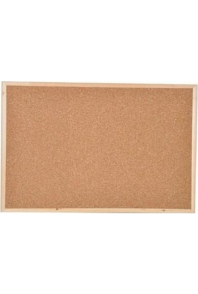 Ant Naturel Mdf Ahşap Çerçeve Mantar Pano 30 x 45 cm