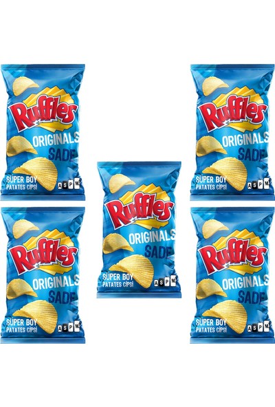 Ruffles Original Patates Cipsi 103 gr x 5 Adet Ruffles Original Patates Cipsi 103 gr x 5 Adet