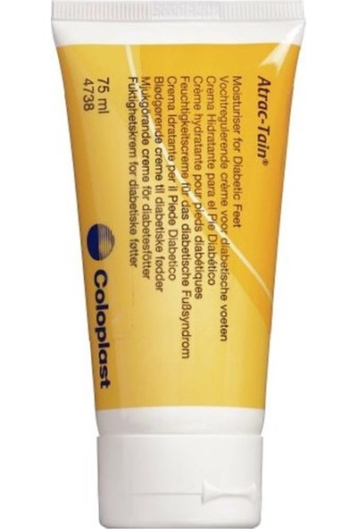 Coloplast Atrac-Tain Diyabetik Ayak Bakım Kremi 75ML Coloplast Atrac-Tain Diyabetik Ayak Bakım Kremi 75ML