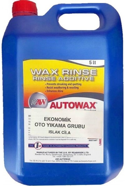 Autowax Cilalı Durulama Islak Cila Autowax Cilalı Durulama Islak Cila