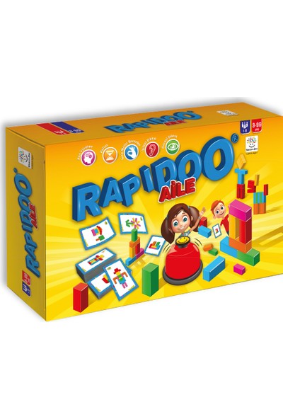 Yükselen Zeka Rapidoo Aile Dikkat Geliştiren Zeka Oyunu Yükselen Zeka Rapidoo Aile Dikkat Geliştiren Zeka Oyunu