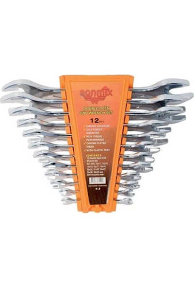 Sonmix Açık Ağız Anahtar Takımı 12'li