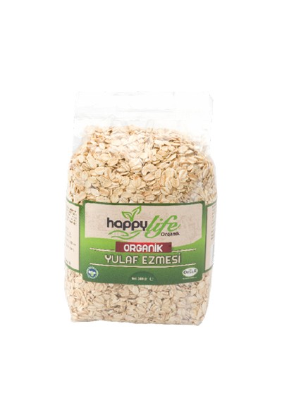 Happy Life Organik Yulaf Ezmesi 500 gr Happy Life Organik Yulaf Ezmesi 500 gr