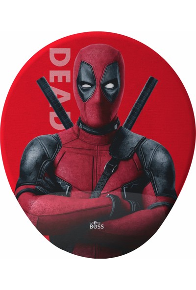 Flipped Deadpool Bilek Destekli Tasarım Mouse Pad Flipped Deadpool Bilek Destekli Tasarım Mouse Pad