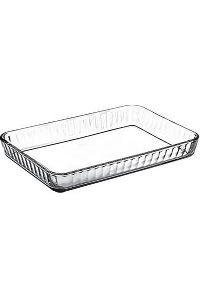 Paşabahçe 59204 Borcam Dikdörtgen Fırın Tepsisi 40 cm Paşabahçe 59204 Borcam Dikdörtgen Fırın Tepsisi 40 cm