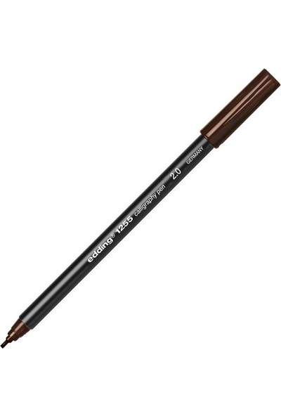 Edding E-1255 Kaligrafi Kalemi 2 mm Koyu Kahve 10'lu Edding E-1255 Kaligrafi Kalemi 2 mm Koyu Kahve 10'lu