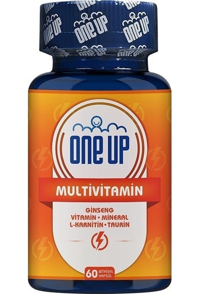One Up Multivitamin 60 Kapsül One Up Multivitamin 60 Kapsül