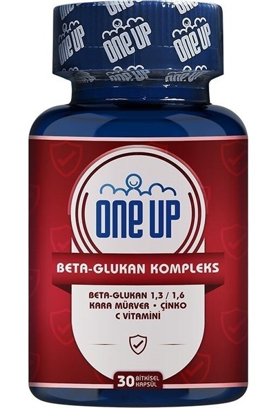 One Up Beta-Glukan Kompleks 30 Kapsül One Up Beta-Glukan Kompleks 30 Kapsül