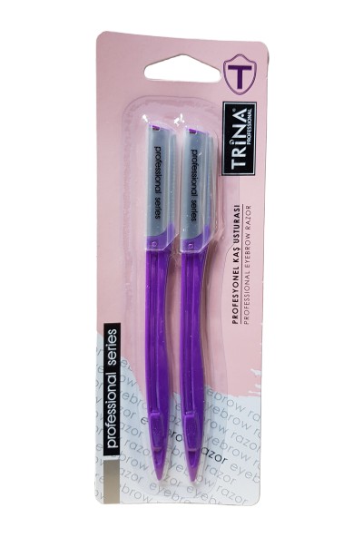 Trina Profesyonel Kaş Usturası 2'li