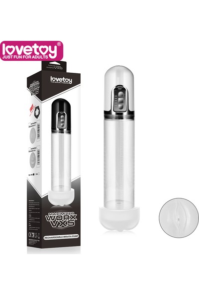 Lovetoy Üst Düzey Güçlü USB Şarjlı Otomatik Vakumlu Penis Pompası Lovetoy Üst Düzey Güçlü USB Şarjlı Otomatik Vakumlu Penis Pompası