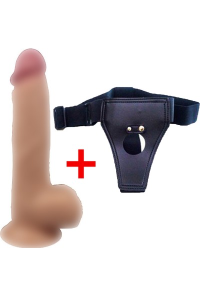 Lovetoy Ekstra Yumuşak Çok Gerçekci Ten Dokusunda 21 cm Kemerli Penis Lovetoy Ekstra Yumuşak Çok Gerçekci Ten Dokusunda 21 cm Kemerli Penis