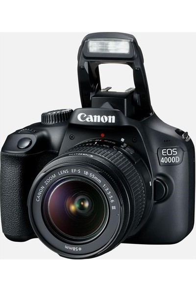 Canon EOS 4000D 18-55 mm DC III Kit (İthalatçı Garantili) Canon EOS 4000D 18-55 mm DC III Kit (İthalatçı Garantili)