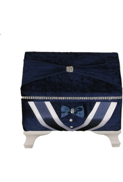 Enes Damat Aynalı Çeyiz Bohça ve Traş Sandığı