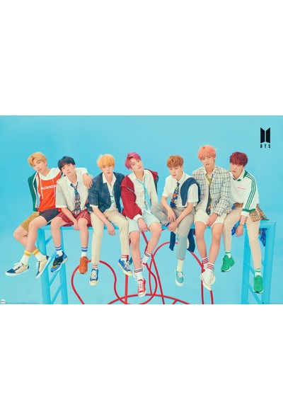 Grupoerik Bts Blue Maxi Poster Grupoerik Bts Blue Maxi Poster