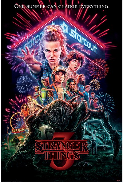 Pyramid Stranger Things Summer Of 86 Maxi Poster Pyramid Stranger Things Summer Of 86 Maxi Poster