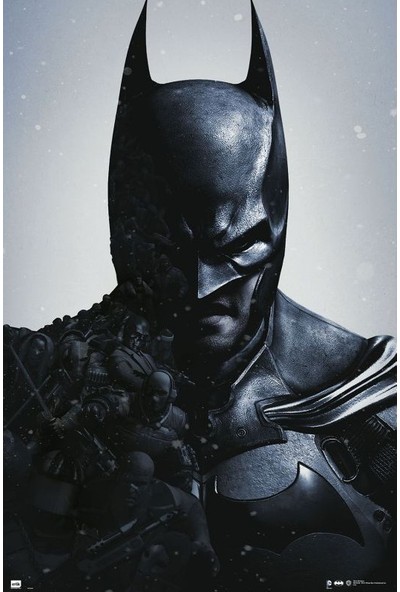 Grupoerik Arkham Batman Face Maxi Poster Grupoerik Arkham Batman Face Maxi Poster