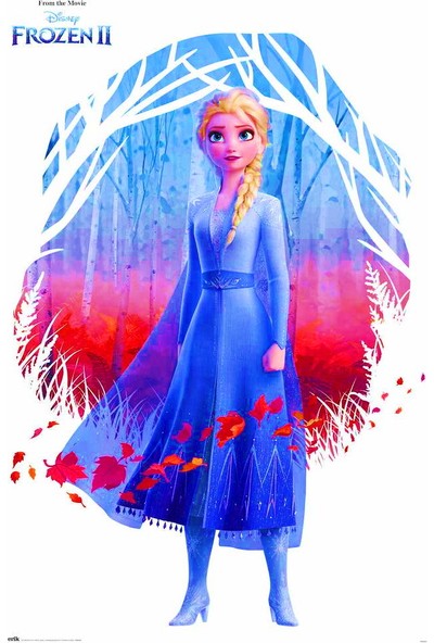 Grupoerik Frozen 2 Elsa Maxi Poster Grupoerik Frozen 2 Elsa Maxi Poster