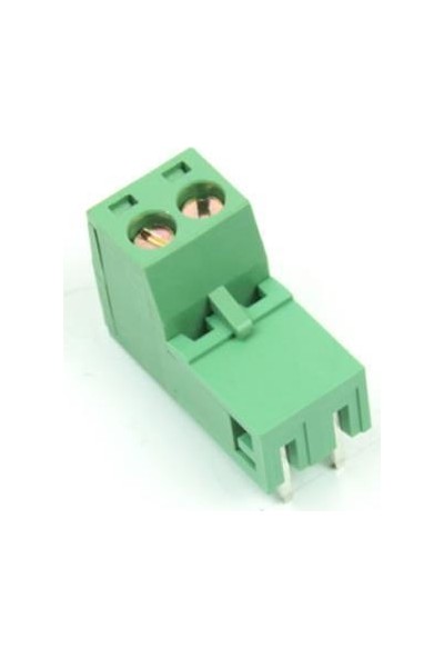 Motorobit KF2EDGR - 5,08 - 2P 2 Pin 90 Derece Geçmeli Dik Klemens Motorobit KF2EDGR - 5,08 - 2P 2 Pin 90 Derece Geçmeli Dik Klemens