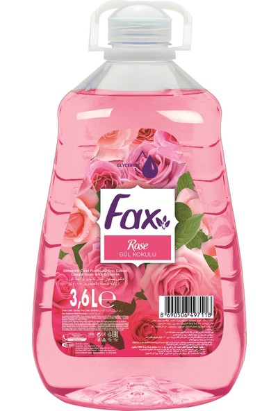 Fax Gül Sıvı Sabun 3,6 lt