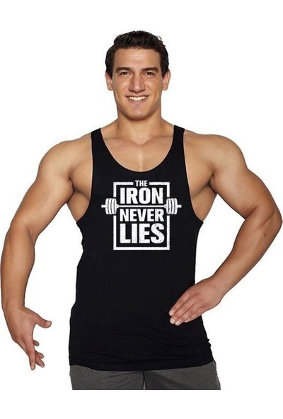 Supplementler Iron Never Lies Fitness Atleti Siyah