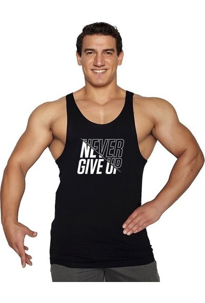 Supplementler Never Give Up Fitness Atleti Siyah Supplementler Never Give Up Fitness Atleti Siyah