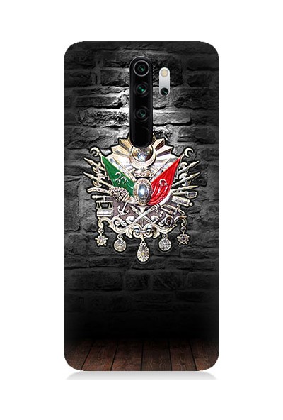 Teknomeg Xiaomi Redmi Note 8 Pro Osmanlı Tuğrası Desenli Silikon Kılıf Teknomeg Xiaomi Redmi Note 8 Pro Osmanlı Tuğrası Desenli Silikon Kılıf