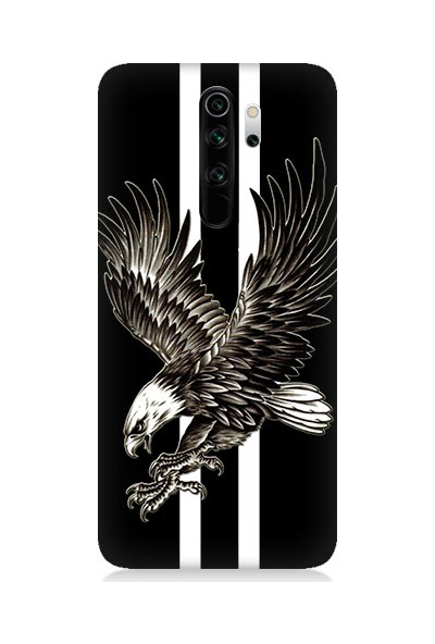 Teknomeg Xiaomi Redmi Note 8 Pro Uçan Kartal Desenli Silikon Kılıf Teknomeg Xiaomi Redmi Note 8 Pro Uçan Kartal Desenli Silikon Kılıf