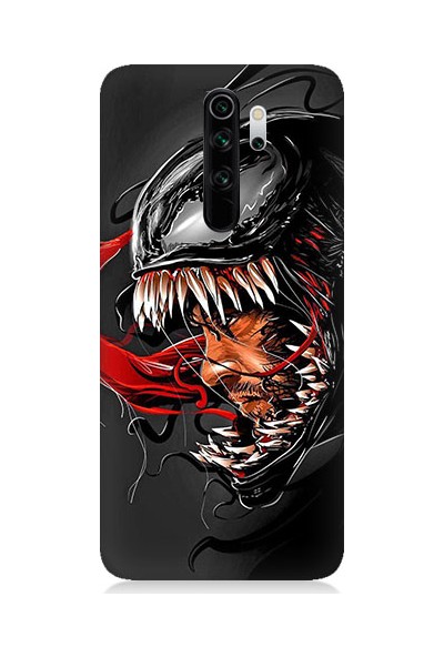 Teknomeg Xiaomi Redmi Note 8 Pro Venom Desenli Tasarım Silikon Kılıf