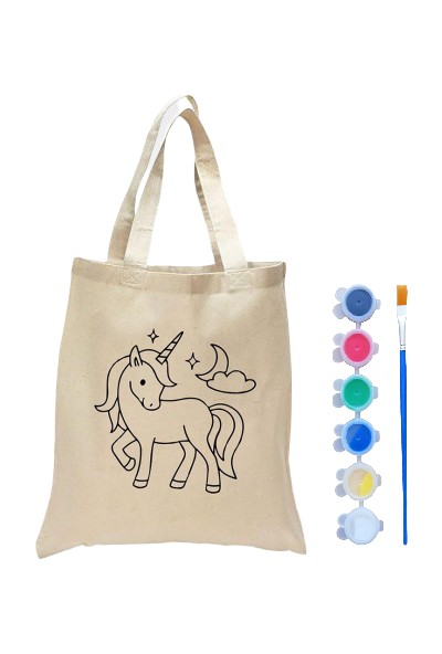 Joy And Toys Unicorn Desenli Çanta Boyama Seti Joy And Toys Unicorn Desenli Çanta Boyama Seti