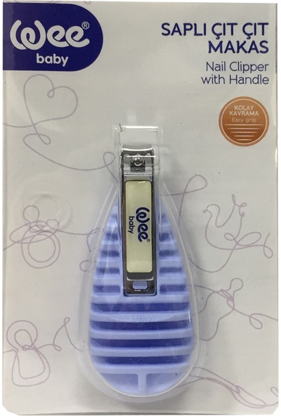 Wee Baby 888 Saplı Çıt Çıt Makas - Mavi