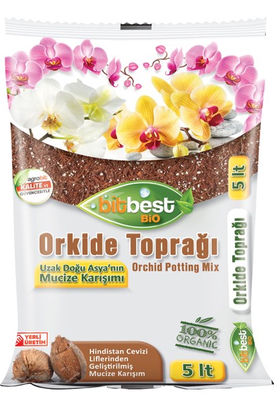 Bitbest 5 lt Orkide Toprağı Uzak Doğ Asyanın Mucize Karışımı Bitbest 5 lt Orkide Toprağı Uzak Doğ Asyanın Mucize Karışımı