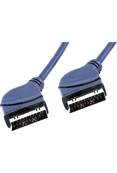 Speedtech Stech Scart Scart Kablo 10 mt Altın Kaplama 1. Kalite