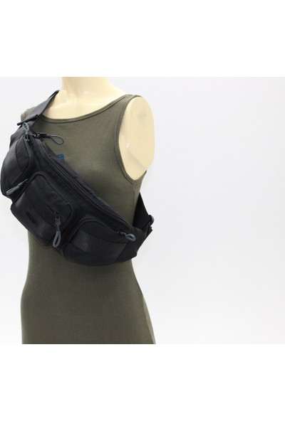 Ççs 31231 Polyester Kumaş Bel Çantası, Göğüs, Sırt Çantası