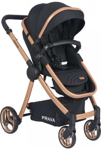 Prava P14 Travel Sistem Bebek Arabası Gold - Siyah