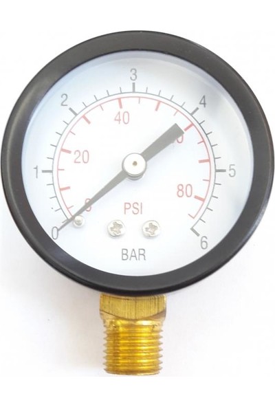 Ennalbur Manometre 50X6 Bar