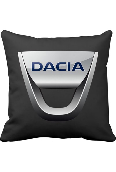 Asr Dacia Saten Araç Yastığı Siyah ve Ahşap Anahtarlık