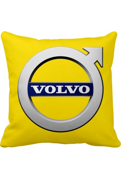 Asr Volvo Saten Araç Yastığı Sarı ve Ahşap Anahtarlık Asr Volvo Saten Araç Yastığı Sarı ve Ahşap Anahtarlık