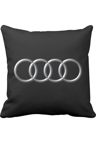 Asr Audi Logo Saten Araç Yastığı Siyah ve Ahşap Anahtarlık Asr Audi Logo Saten Araç Yastığı Siyah ve Ahşap Anahtarlık