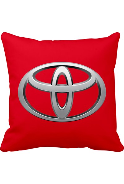 Asr Toyota Logo Saten Araç Yastığı Kırmızı ve Ahşap Anahtarlık Asr Toyota Logo Saten Araç Yastığı Kırmızı ve Ahşap Anahtarlık