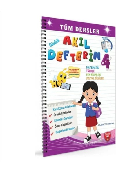 Çalışkan Arı Yayınları 4. Sınıf Günlük Akıl Defterim Tüm Dersler Çalışkan Arı Yayınları 4. Sınıf Günlük Akıl Defterim Tüm Dersler