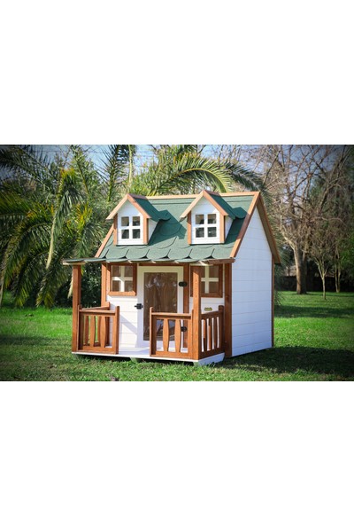 Mandu Ultra Lüks Ahşap Köpek Kulübesi