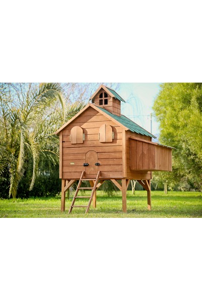 Mandu Ahşap Tavuk Kümesi (Maksimum 16 Tavuk)