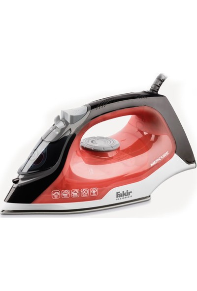 Fakir Mercure Buharlı Ütü Kırmızı