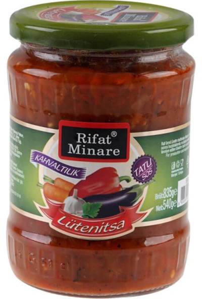 Rıfat Minare Lütenitsa Tatlı Sos 580 Cc