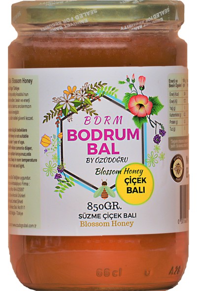 Bdrm Bodrum Bal by Özüdoğru Süzme Çiçek Balı 850 G