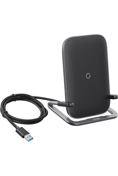 Baseus Rib Horizontal And Vertical 15W Kablosuz Wireless Şarj Standı Wxpg-01 Baseus Rib Horizontal And Vertical 15W Kablosuz Wireless Şarj Standı Wxpg-01