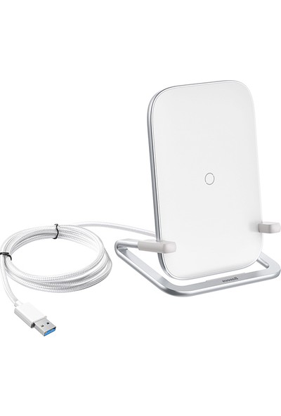Baseus Rib Horizontal And Vertical 15W Kablosuz Wireless Şarj Standı Wxpg-02 Baseus Rib Horizontal And Vertical 15W Kablosuz Wireless Şarj Standı Wxpg-02