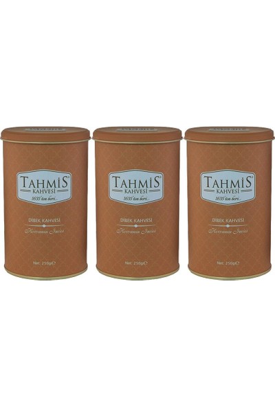 Tahmis Dibek Kahvesi (Kervanİn İncisi) 250 gr 3'lü Paket Tahmis Dibek Kahvesi (Kervanİn İncisi) 250 gr 3'lü Paket
