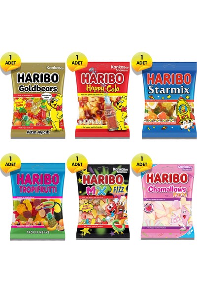 Haribo 6'lı Evde Keyif Paketi